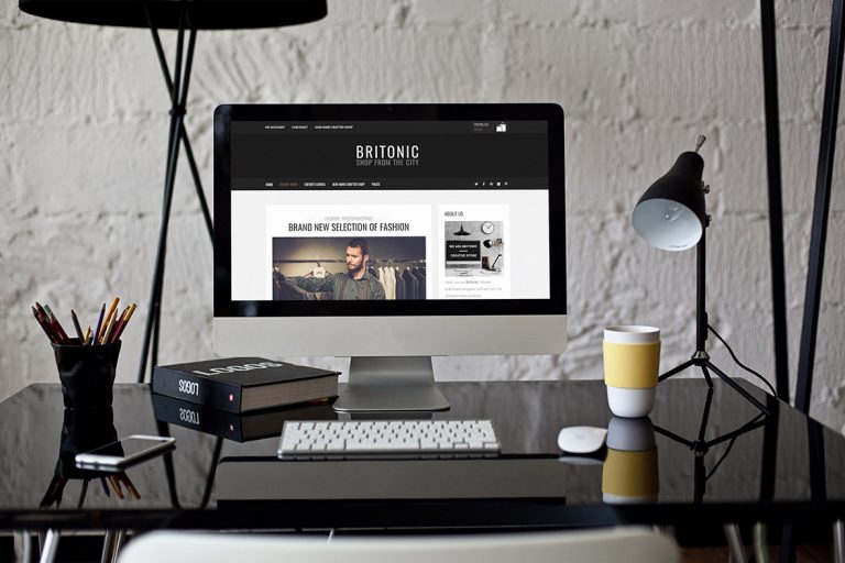 Britonic - Hipster Wordpress shop with contemporary character